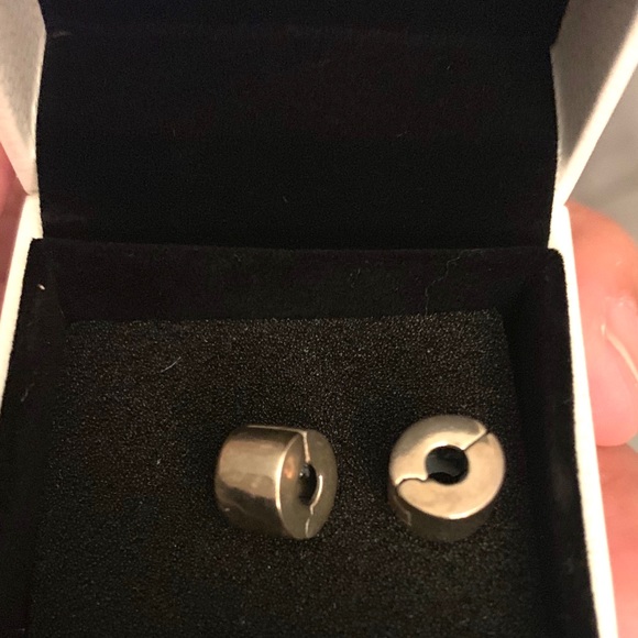 Pandora | Jewelry | Pandora Bracelet Stoppers | Poshmark